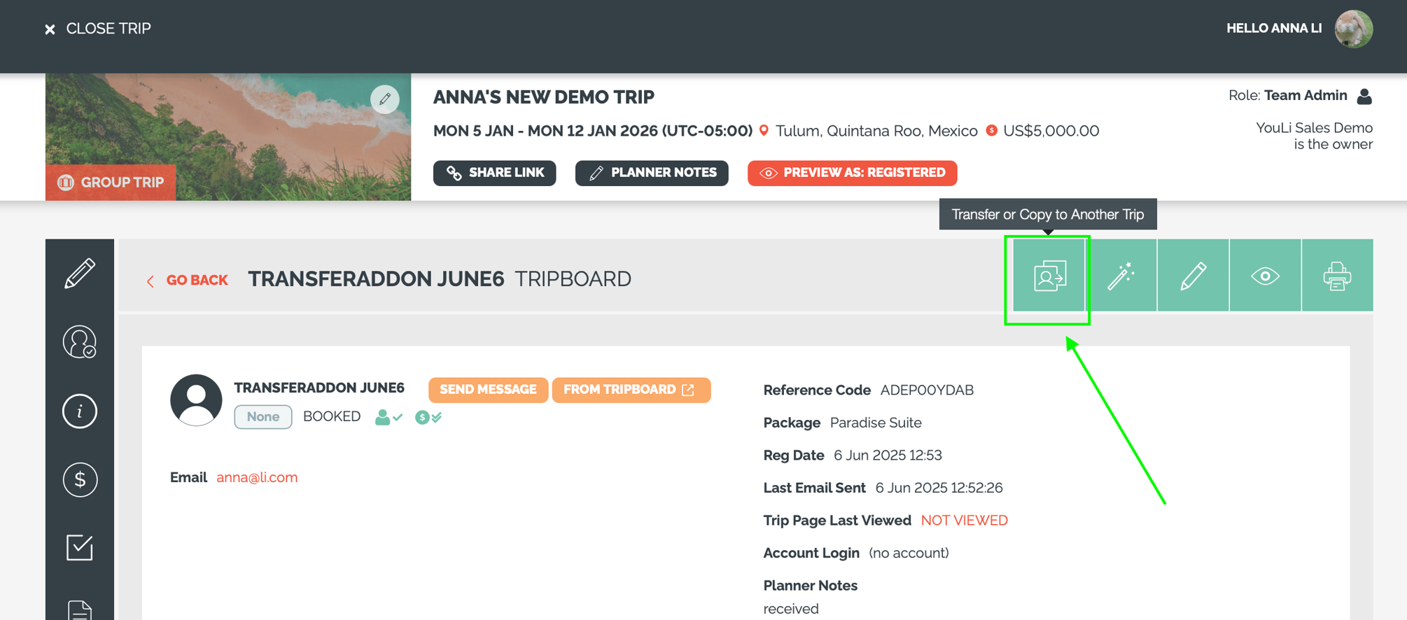 How-to: Copy a traveler to another trip - for easy booking of repeat ...